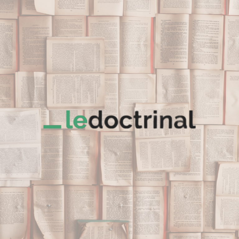 Les coulisses du Doctrinal - Sérendipidoc